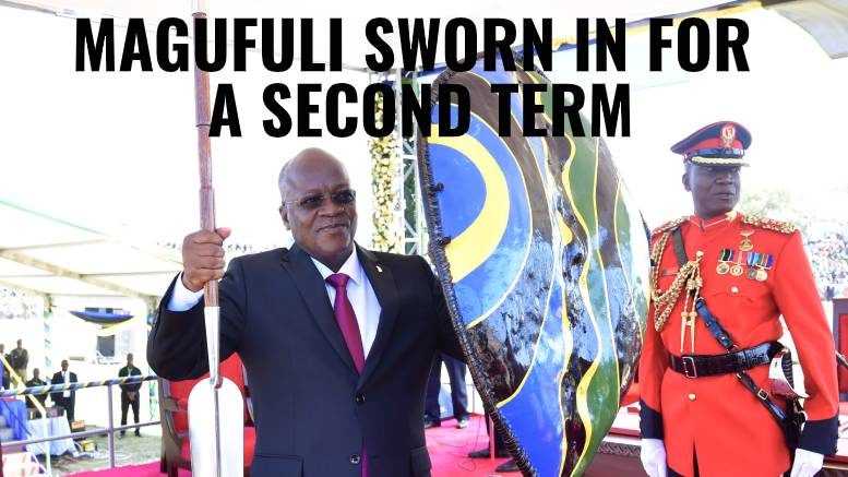 Magufuli Sworn in as President of Tanzania for a Second Term ...