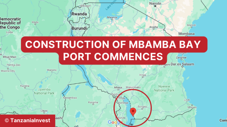Construction of New Mbamba Bay Port on Lake Nyasa Commences - TanzaniaInvest