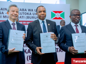 Tanzania Railways Launches New Electric Multiple Unit Train SGR Service ...