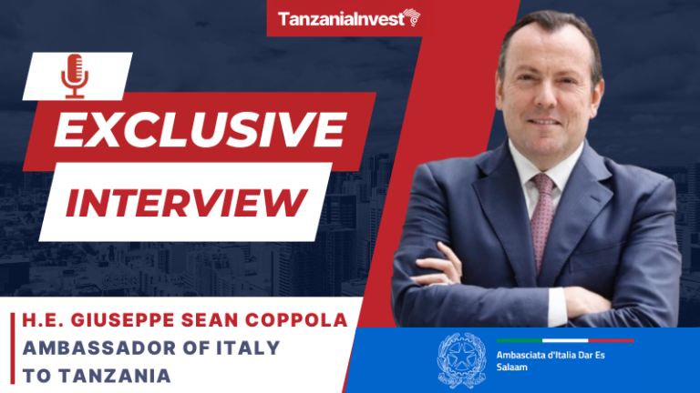 Interview with Giuseppe Sean Coppola, Ambassador of Italy to Tanzania - TanzaniaInvest